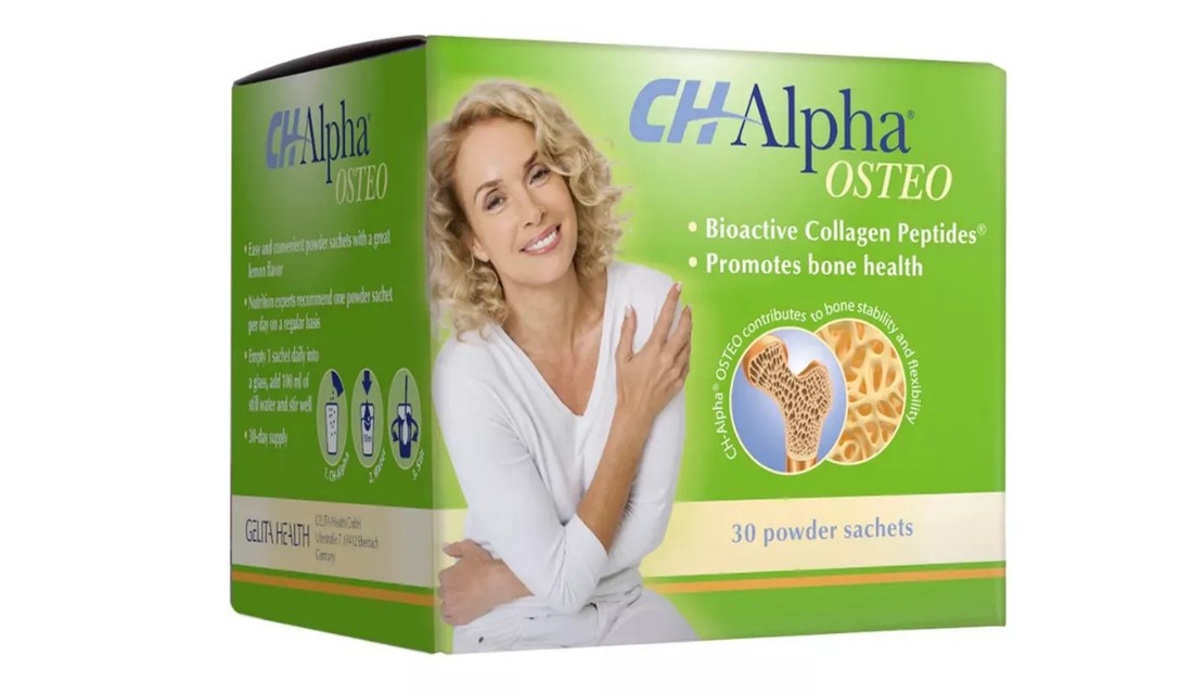 CH-Alpha Osteo - Peptide Bioactive de Colagen 30 pliculete Pret Special